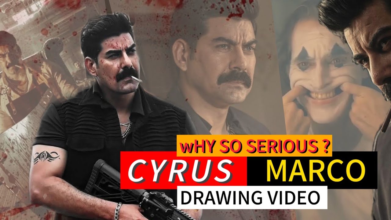 WHY SO SERIOUS? CYRUS 😮‍💨SMILE 😊😡 #marco #marcomovie ACCLIMATE ARTIST# ...