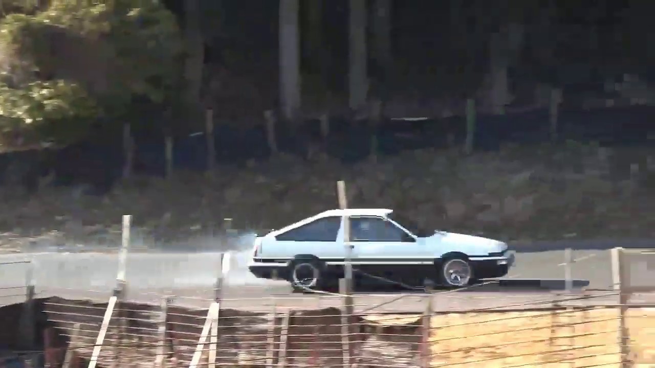 AE86 ﾄﾞﾘﾌﾄ AE111 4AG ｻﾗｳﾝﾄﾞｼｽﾃﾑ (^_^) 5ﾊﾞﾙﾌﾞsound 音 ｵｰﾄﾗﾝﾄﾞ作手 ALT drift ...