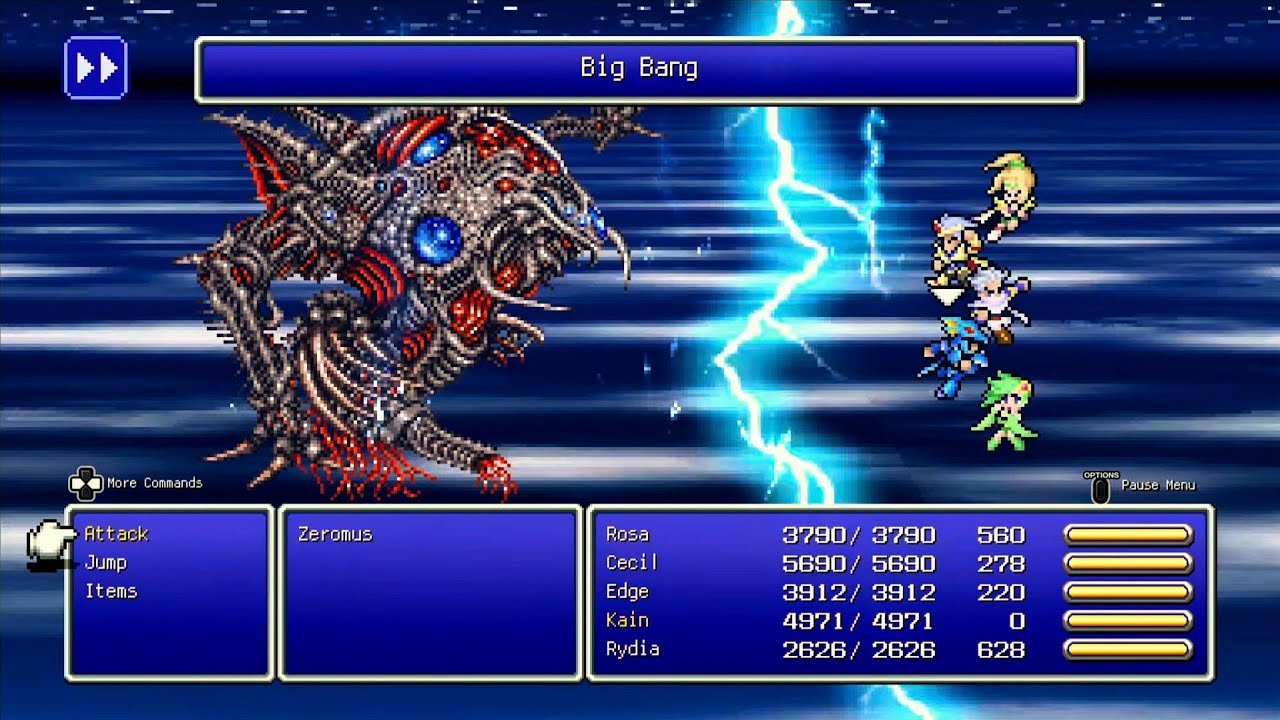 FINAL FANTASY IV - Final Boss: Zeromus + Ending! | Pixel Remaster ...