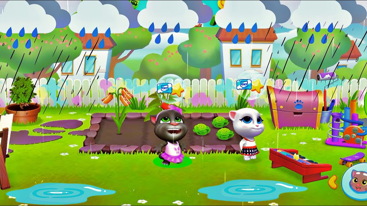 Talking Tom Rain | My Talking Tom Friends - YouTube