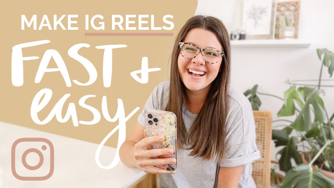 INSTAGRAM REELS TIPS for Editing Fast & On the Go - YouTube