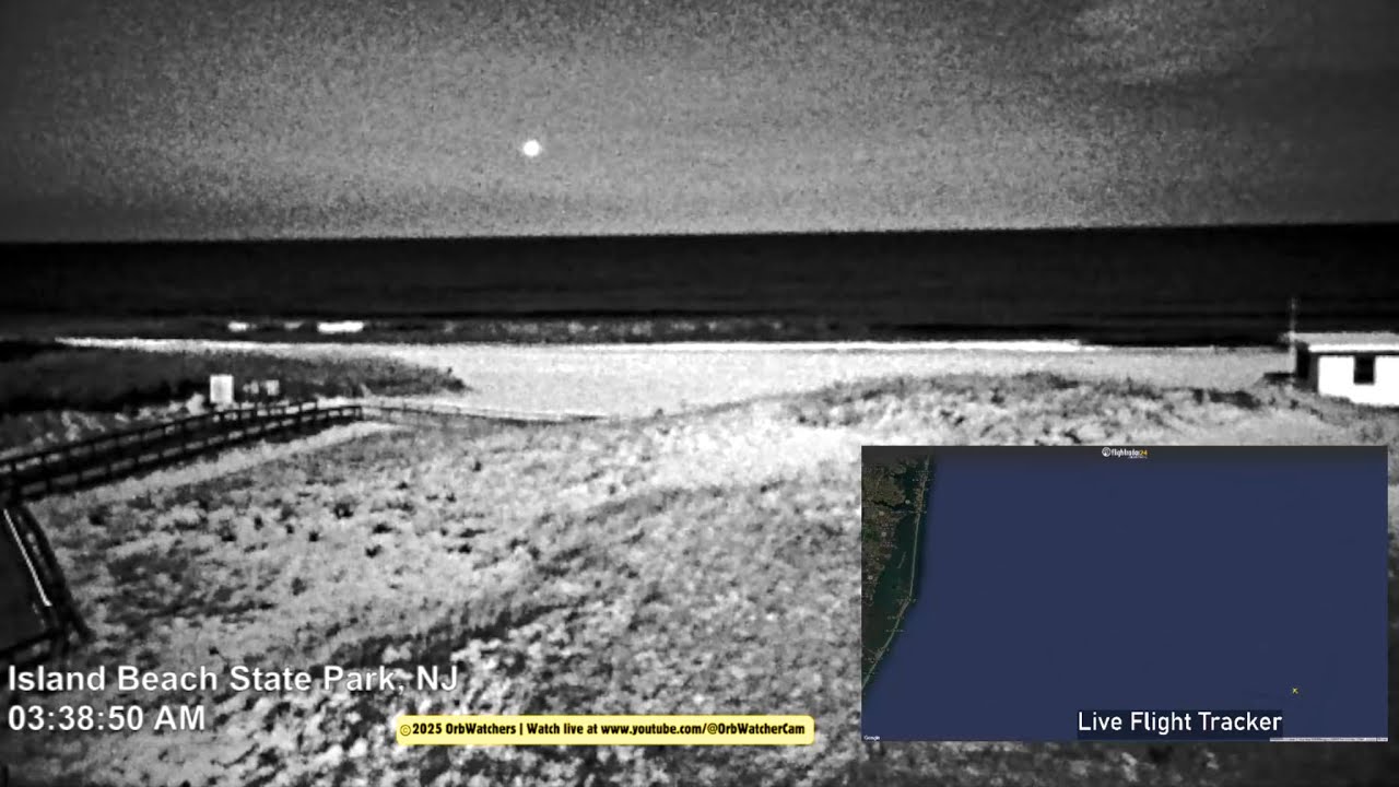 OrbWatcher Live Stream Beach Cam Highlights | February 11, 2025 | Orb ...