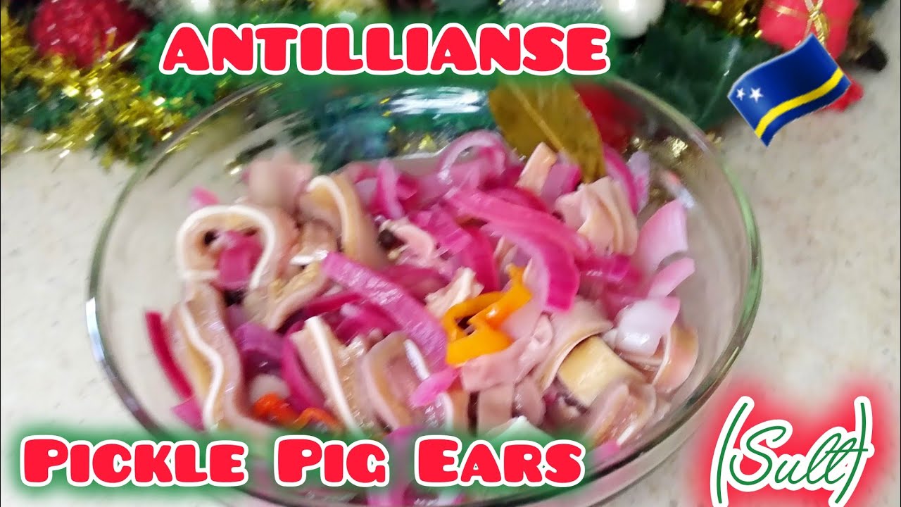 #vlogmas Christmas Recipe//Pickle Pig Ears Recipe//Jamaican Making ...
