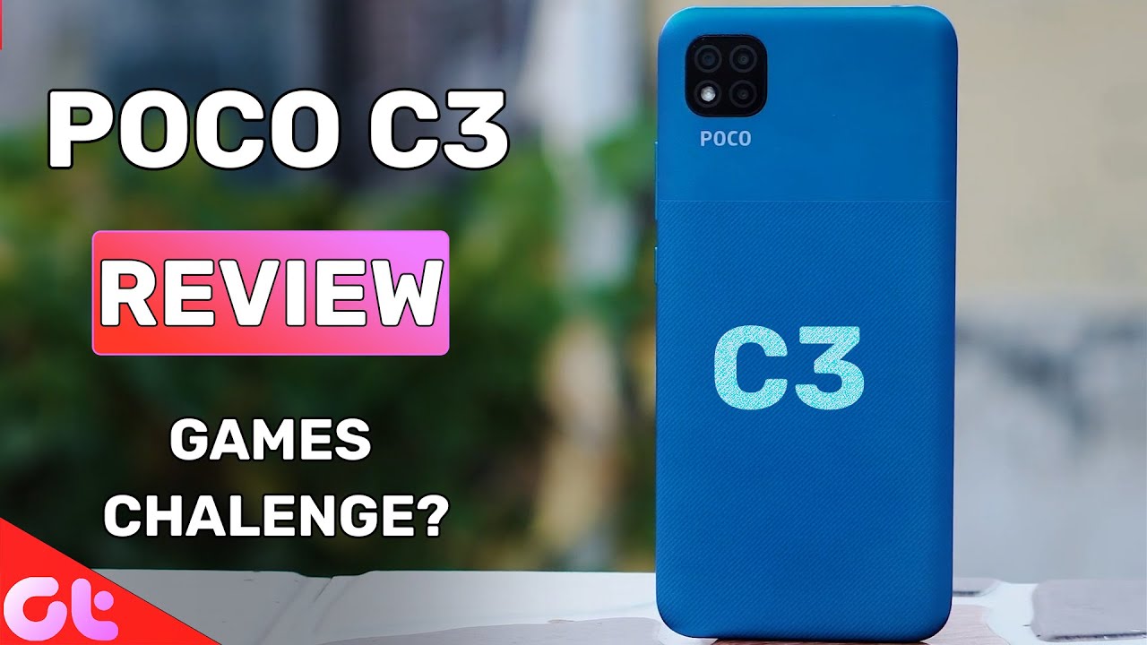 Poco C3 Review with Pros and Cons | Best Phone Under 8000? | GT Hindi ...