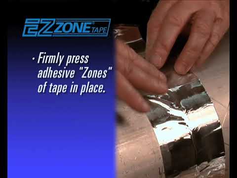 EZ Zone® Tape PURGE GAS RETAINING TAPE - YouTube