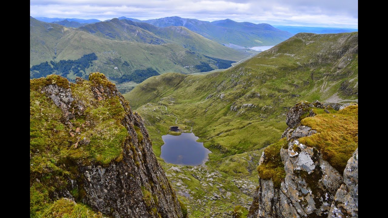 Hiking In Scotland. 7 At Last. The South Glen Shiel Ridge. - YouTube