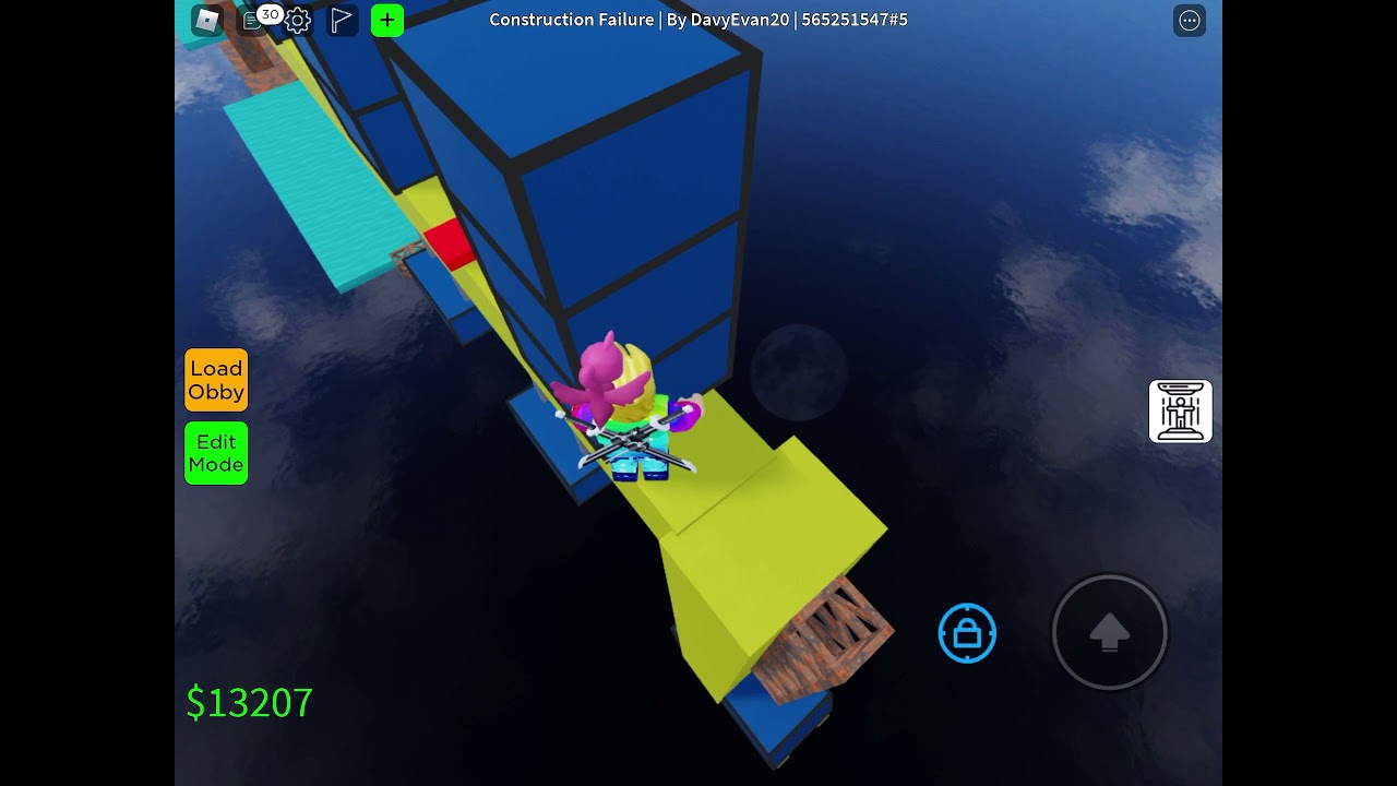 My first obby (still here in obby creator) - YouTube