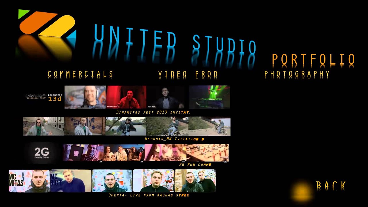 DVD Interface design full timeline | UNITED STUDIO | 2013 - YouTube