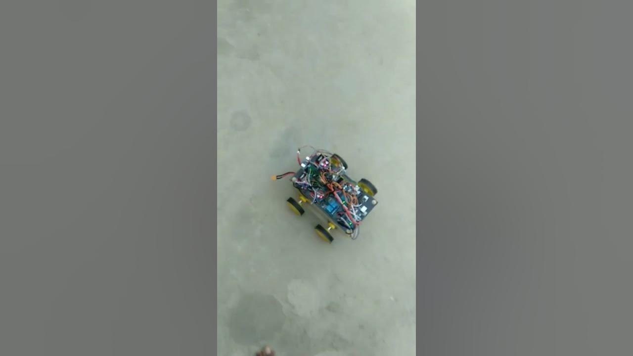 Arduino project. self drive robot.#arduinoproject #diy - YouTube