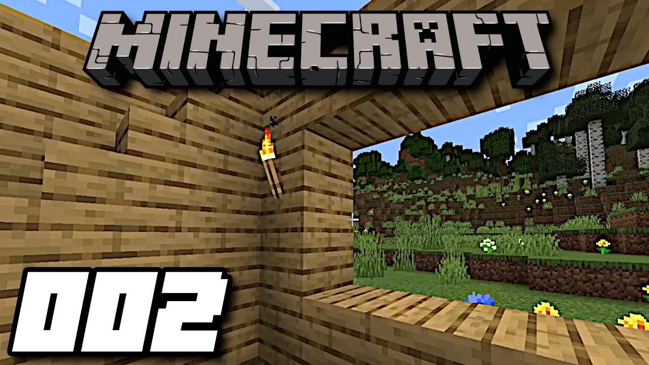 MINECRAFT #002 🌳 Die erste Niederlassung - YouTube