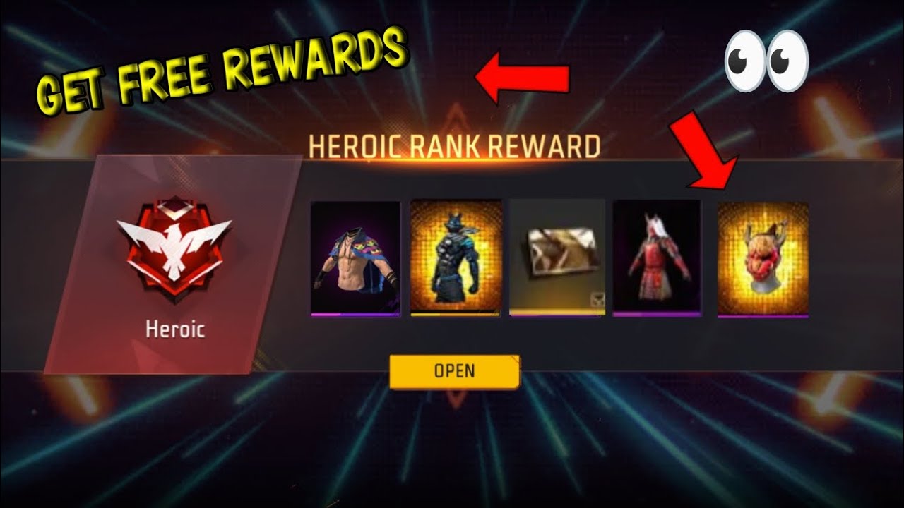 free fire new update free rewards 🎮 | ff heroic best rewards 🎯 | ff new ...