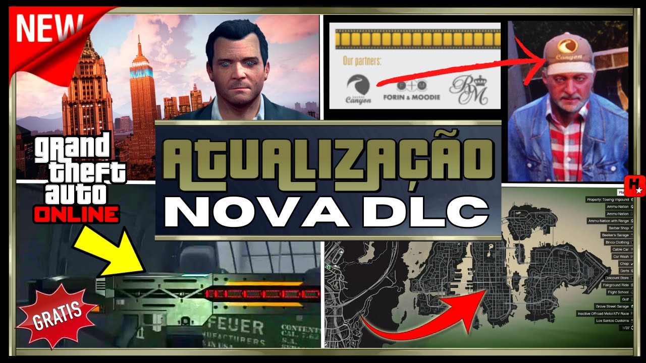 GTA Online Atualização/DLC GTA 5 Online Cinema com Michael - YouTube