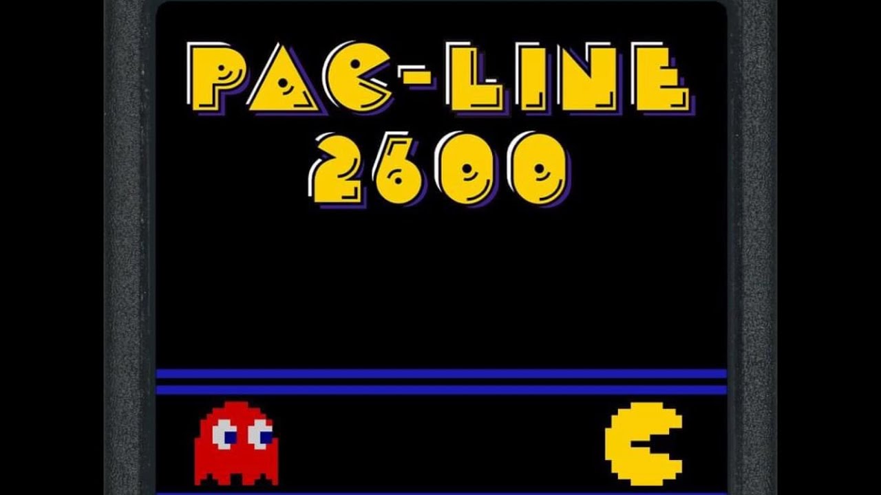 Pac-Line 2600 (WIP) for Atari 2600 - YouTube