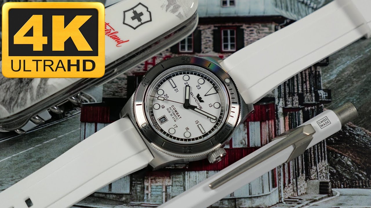 EPIC Strap Pairing: MONTREUX FKM Rubber x Glycine Combat Sub 39 - YouTube