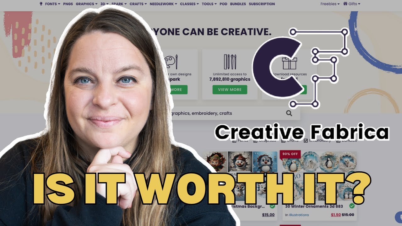 Everything You Need to Know about Creative Fabrica - YouTube