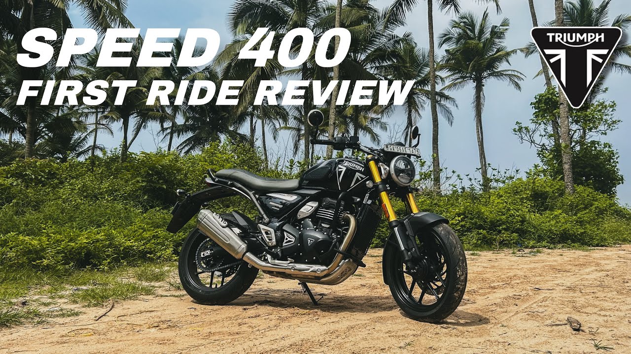 My First ride review on Triumph Speed 400. - YouTube