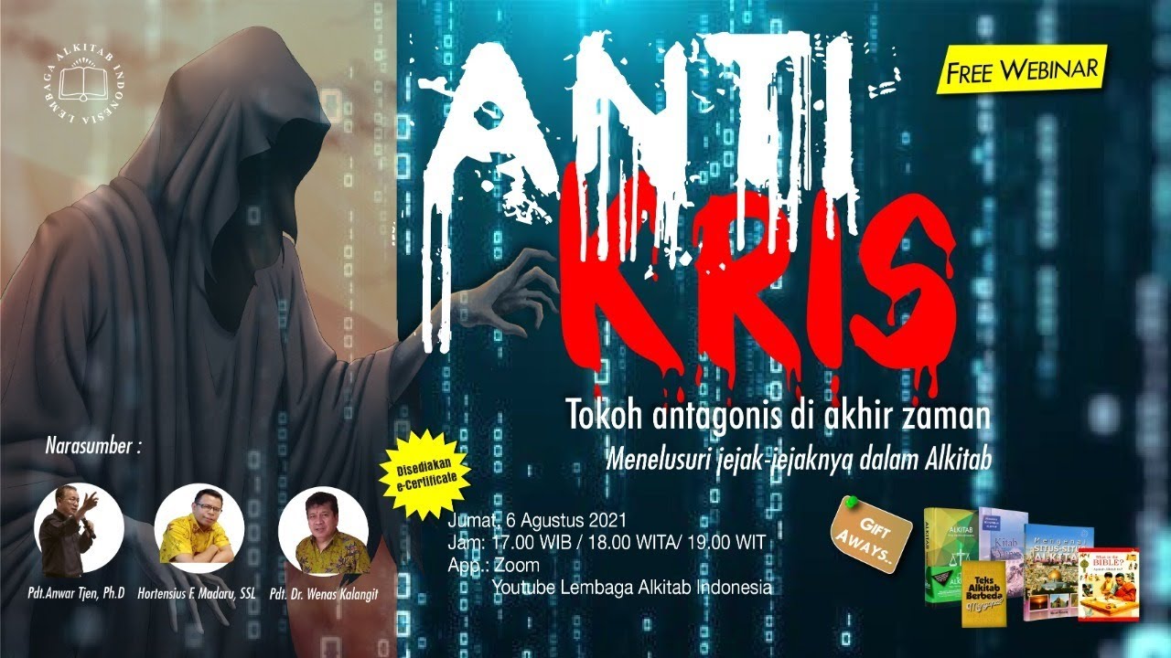 ANTIKRIS: MENELUSURI JEJAKNYA DALAM ALKITAB - Webinar LAI - YouTube
