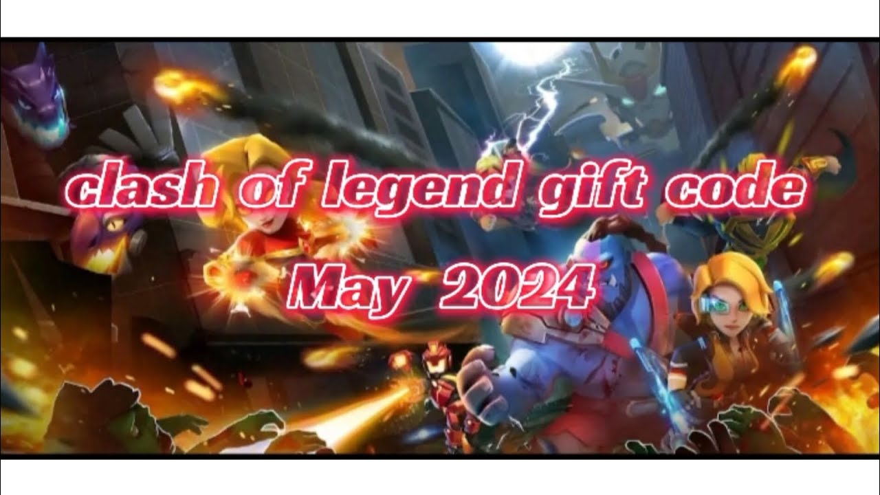 Clash of legends gift code may 2024 - YouTube