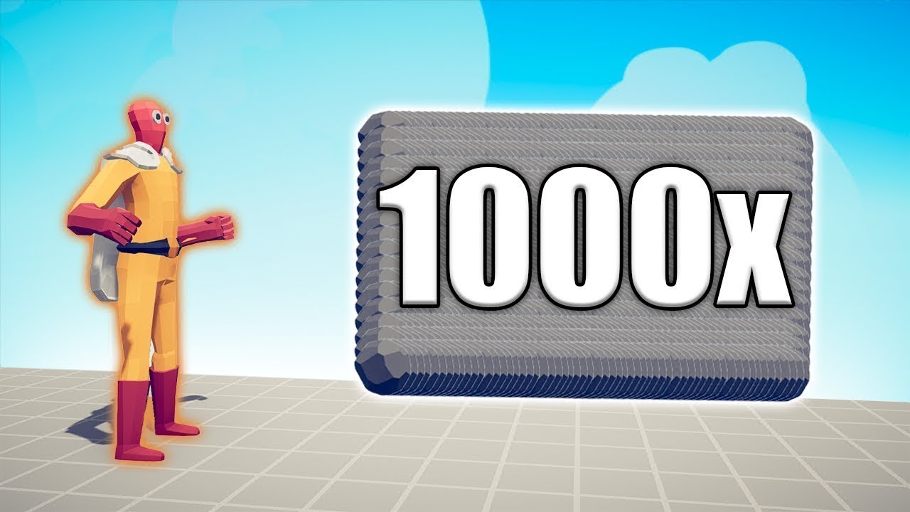 1000x OVERPOWERED MUSKETEER vs UNITS - TABS | Totally Accurate Battle ...