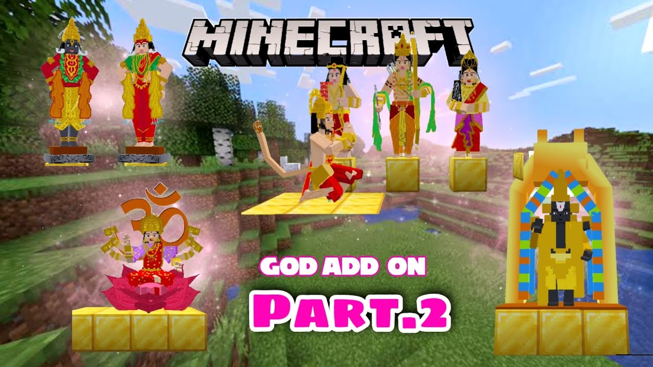 Let's Play God Add-on Part 2 in Minecraft with Akshay Gameplay - YouTube