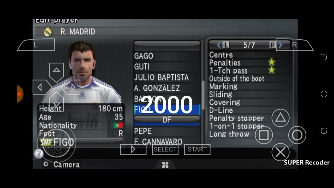 PES 2008 EVOLUTION LUIS FIGO 🇵🇹 1989-2009 - YouTube