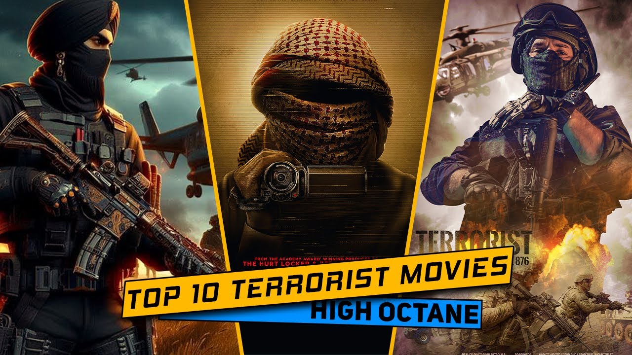 10 Insane Terrorist Movies | Most Explosive War and Action Movies | New ...