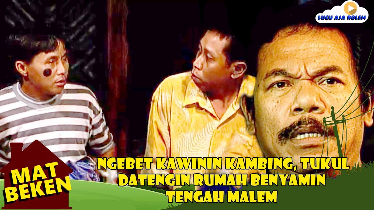 KEBANGETAN! NGEBET KAWININ KAMBING, TUKUL DATENGIN RUMAH BENYAMIN ...