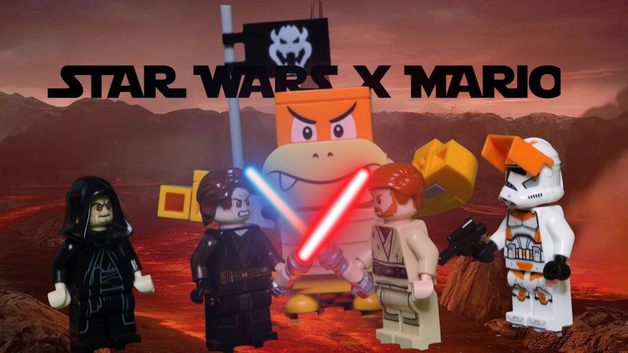 Star Wars x Mario | Stop Motion - YouTube