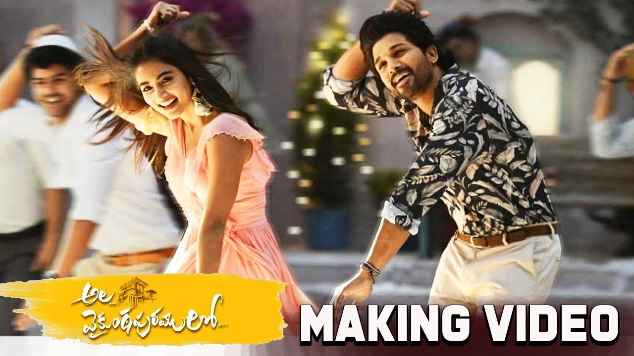 Butta Bomma VIDEO SONG Making | Ala Vaikunthapurramloo | Allu Arjun ...