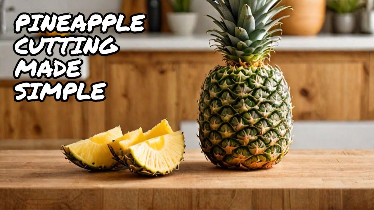 Pineapple Cutting Hack - YouTube