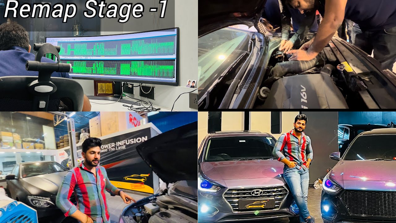 Finally Twin Verna1.6 Got Remap(Tuned) 🌪Diesel😈| Quantum Stage 1|ECM ...