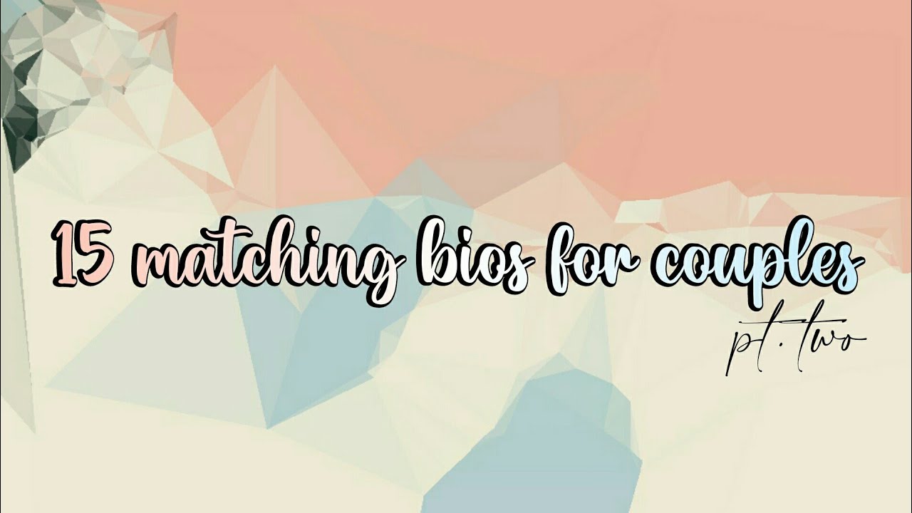 15 matching bios for couples, pt two • rpw things - YouTube
