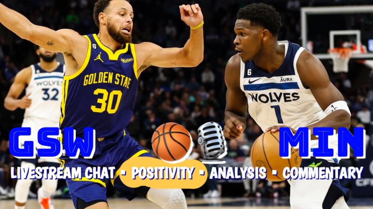 Warriors-Wolves POSITIVITY watch party: Steph Curry vs Ant Edwards ...