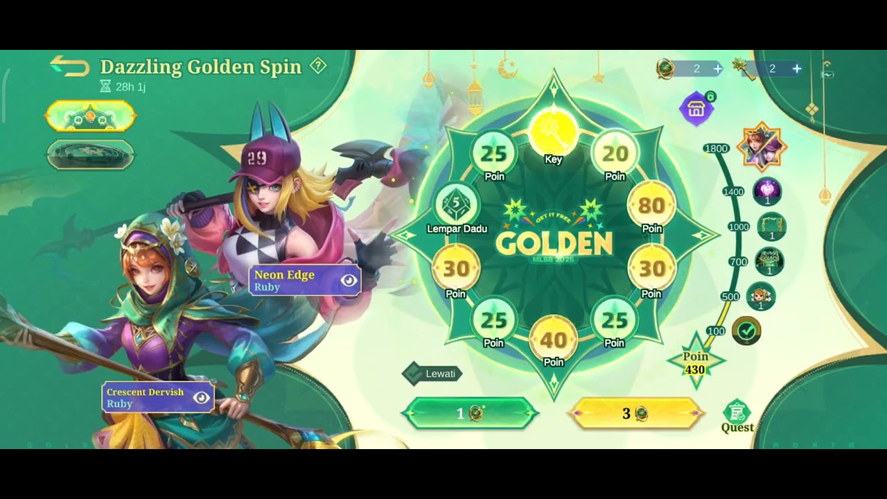 Draw di event Ruby Golden Month - YouTube
