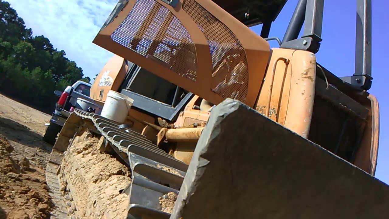 In God with How to change the Oil and Filter on 850K Case Dozer - YouTube