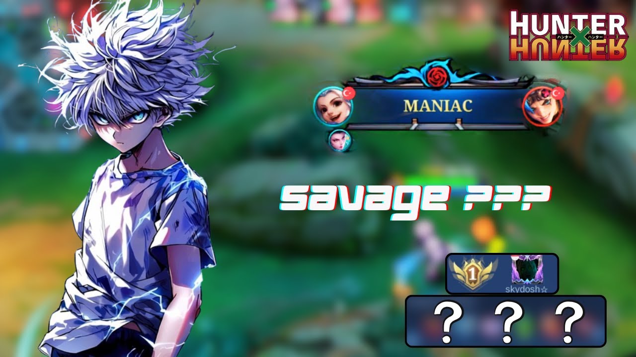 %42 DAMAGE + MANIAC!! Harith Killua Skin with Top 1 Global Harith Build ...