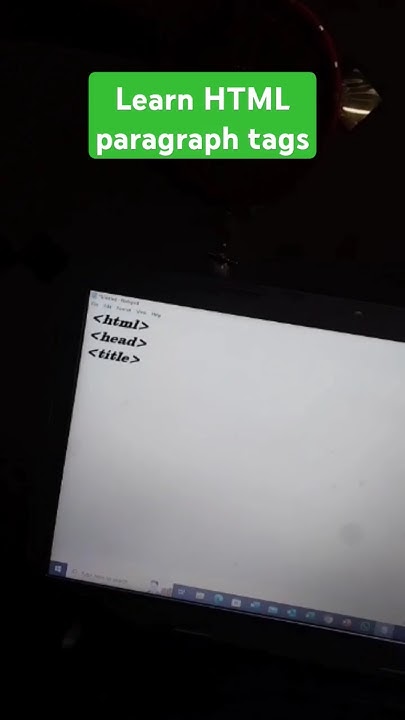 Paragraph tag of HTML ️#htmlshorts #htmltutorial #learnhtmlandcss #htmltags #subscribenow - YouTube