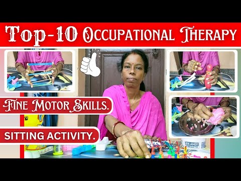OT Therapy Fine Motor Skills Activities For Autism At Home | Rina ...