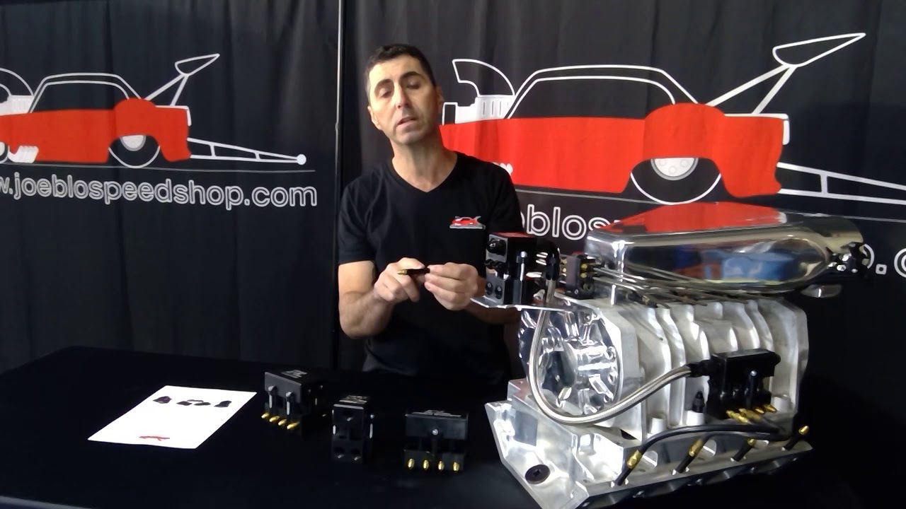Joe Blo Speed Shop EFI/Mech Blend fuel system - YouTube