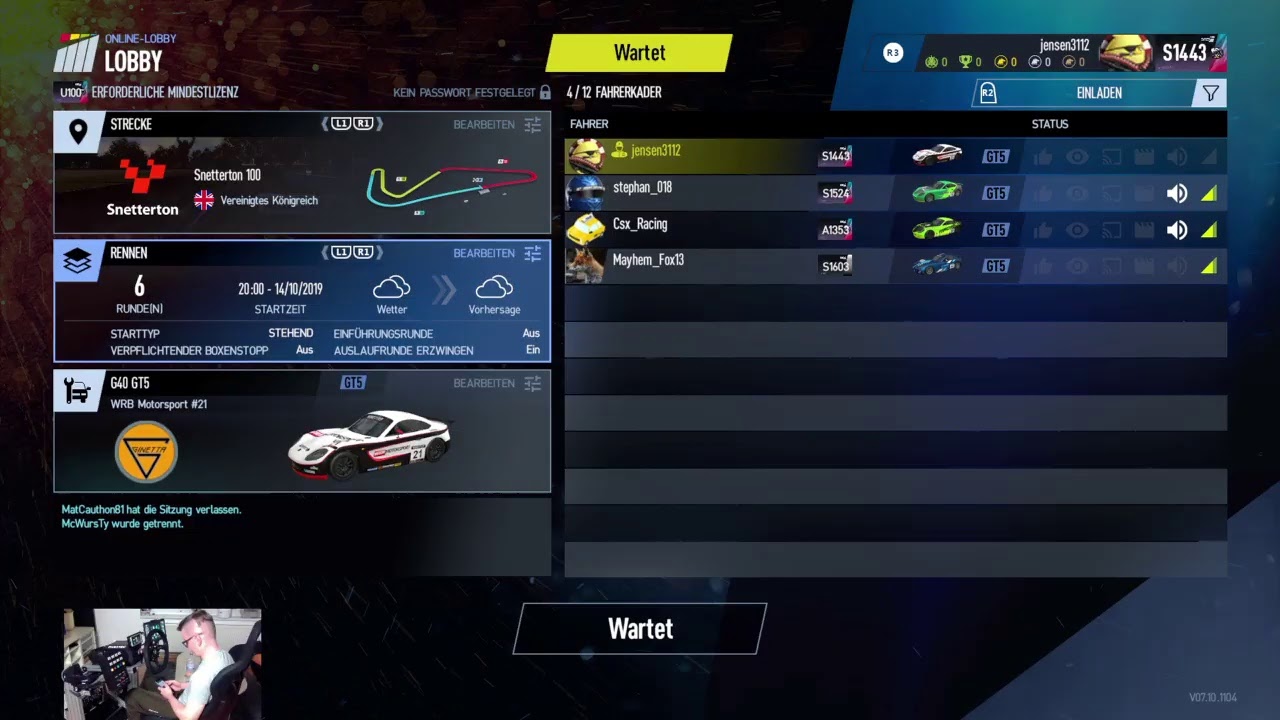 pcars-forum.de - Roadmasters 2019 runde 10 - Ginetta G40 GT5 - YouTube