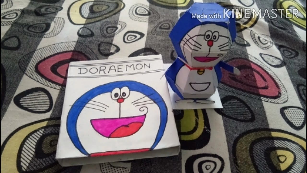Pop up doraemon make at home / very beautiful handmade pop up doraemon ...