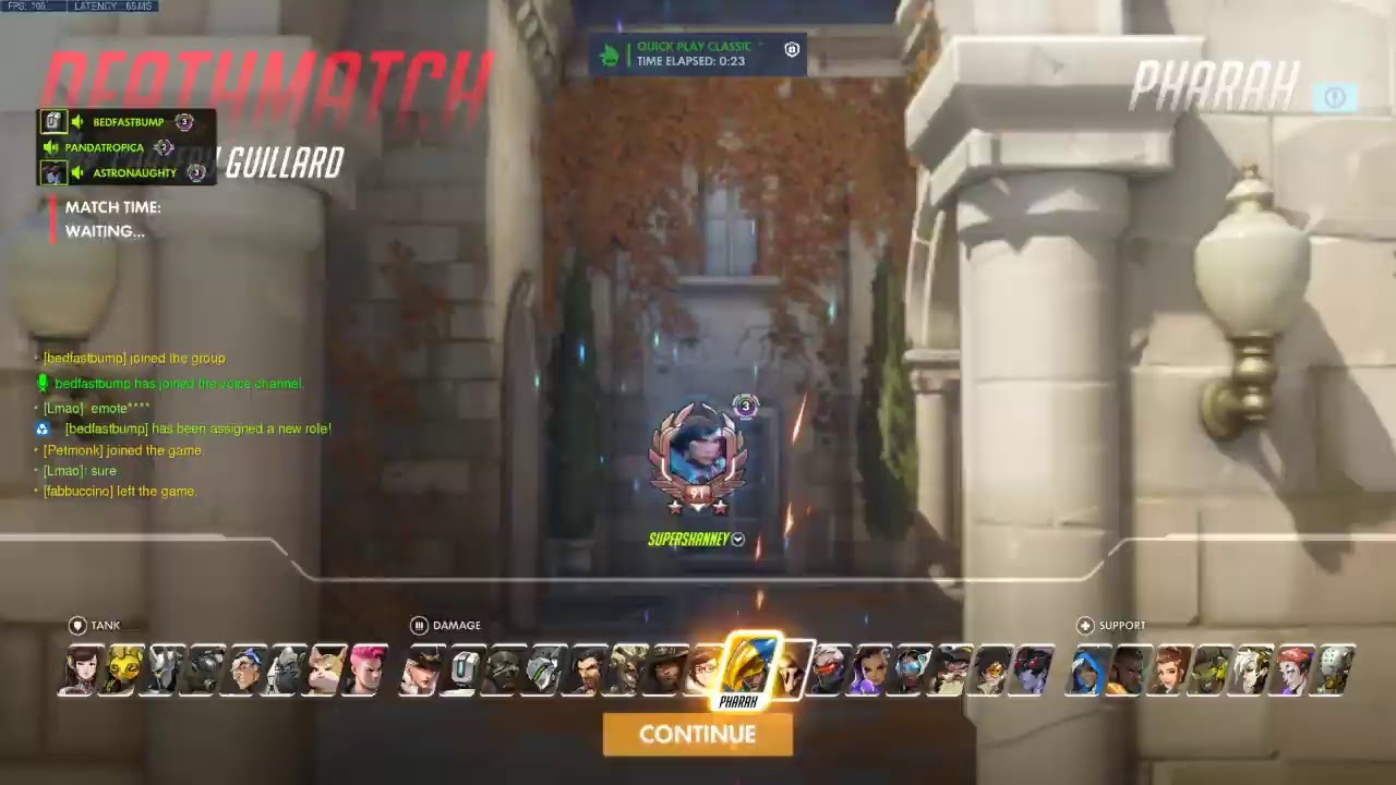 Playing some good old Overwatch... - YouTube