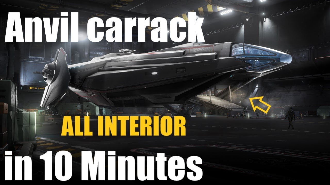 Star citizen | inside of the Anvil carrack - YouTube