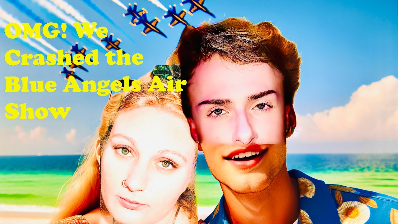 OMG! We Crashed The Blue Angels Air Show! - YouTube