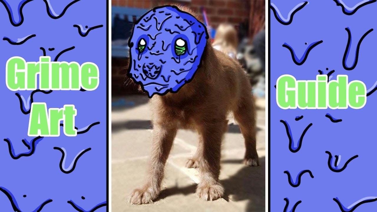 How to Make Grime Art In Photoshop - Grime Art Tutorial - YouTube