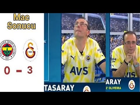 Fb tv Fenerbahçe Galatasaray 0-3 Maç Özeti TÜm Goller Önemli Anlar