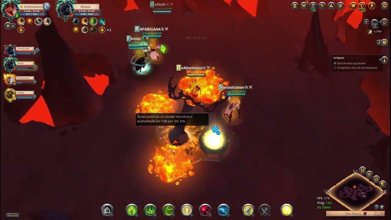 Hellgate 5v5 Blight Staff | Healer POV | Albion Online - YouTube