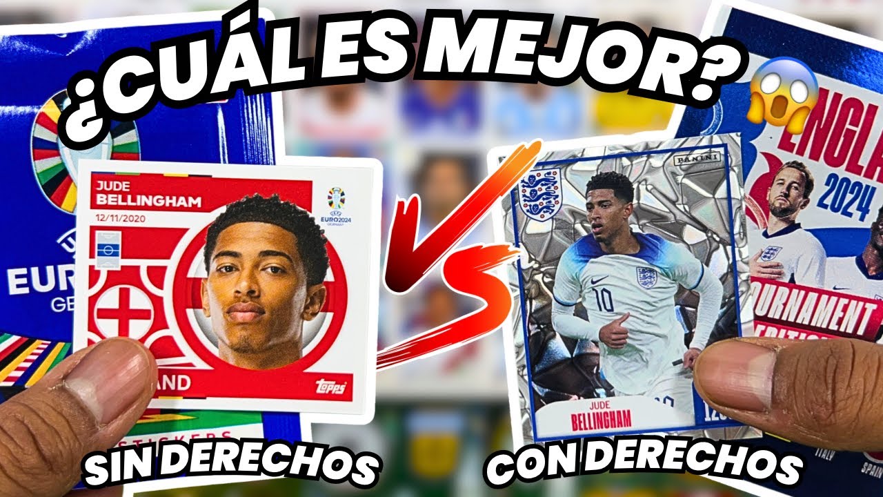 ¿PANINI SIGUE SIENDO EL REY? 🤔 Topps Euro 2024 vs Panini England 2024 ...