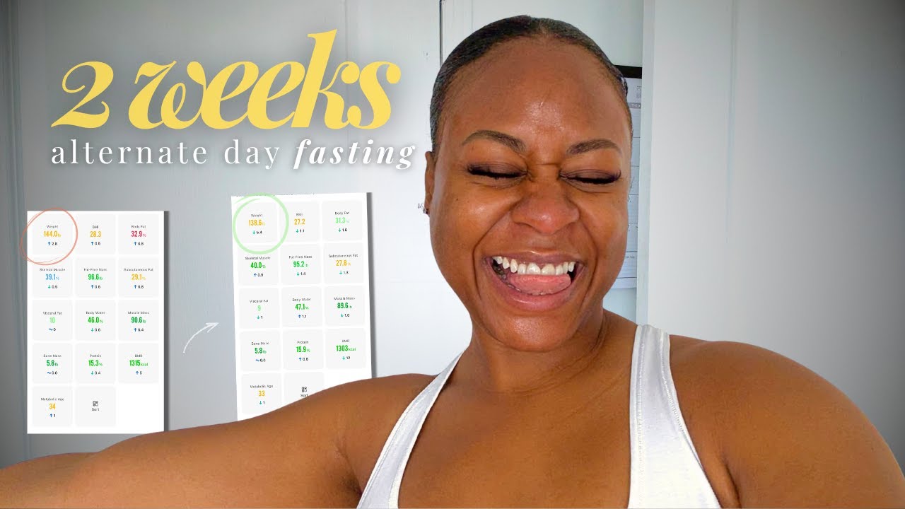 2 weeks of alternate-day fasting | realistic results - YouTube