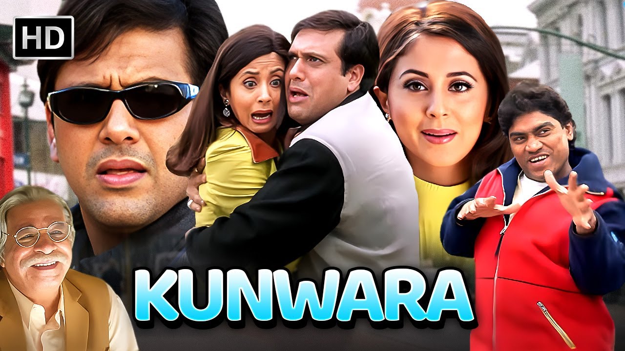 😂 Kunwara Full Movie | Govinda, Urmila Matondkar, Johnny Lever, Kader ...